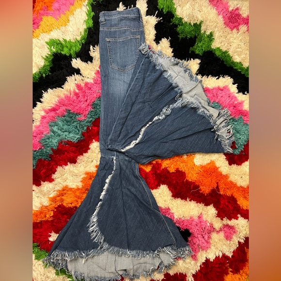 Sneak Peek | Jeans | Western Flare Jeans With A Slit In The Front ...